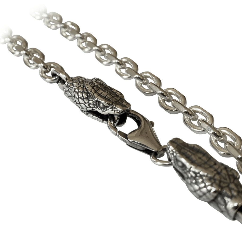 Snake Head Diamond Cut Cable – Parabellumldn