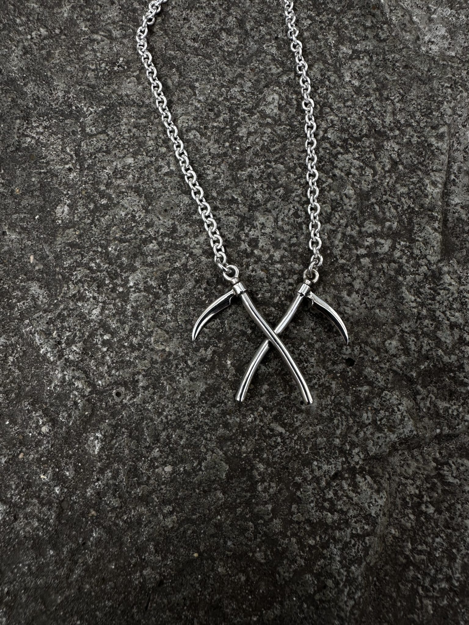 3cm Crossed Scythe Chain – Parabellumldn