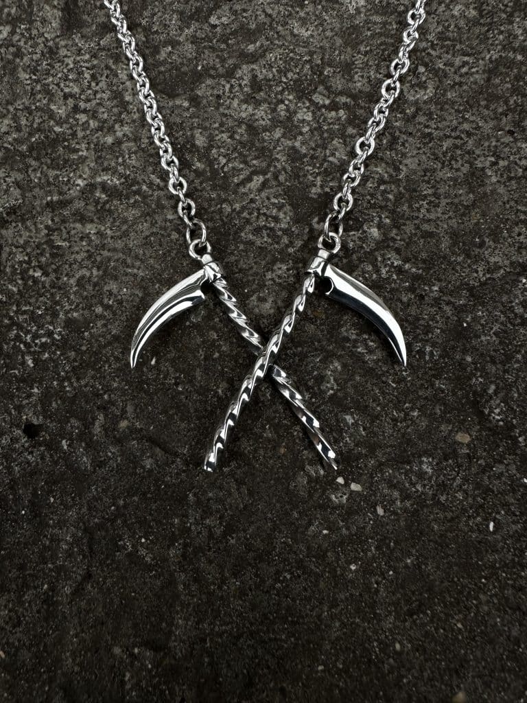 Twisted Crossed 5cm Scythe Chain – Parabellumldn